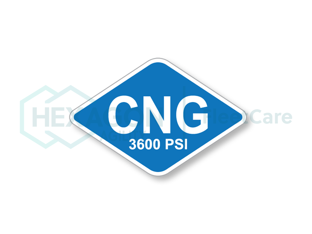 CNG Decals – Hexagon Agility FleetCare