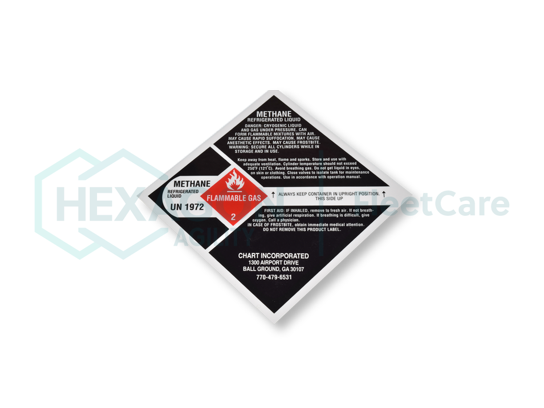 LNG Decals – Hexagon Agility FleetCare